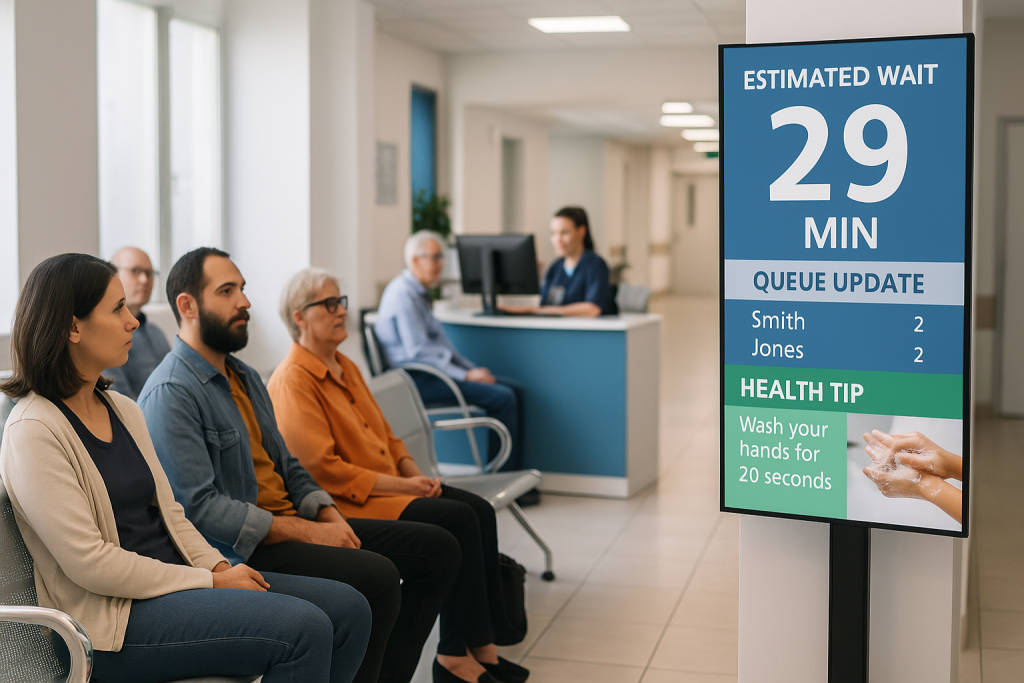 How Digital Signage Improves Patient Experience
