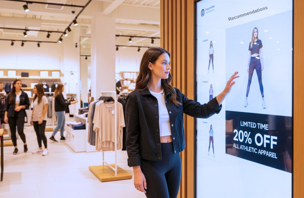 Interactive Signage for Customer Engagement